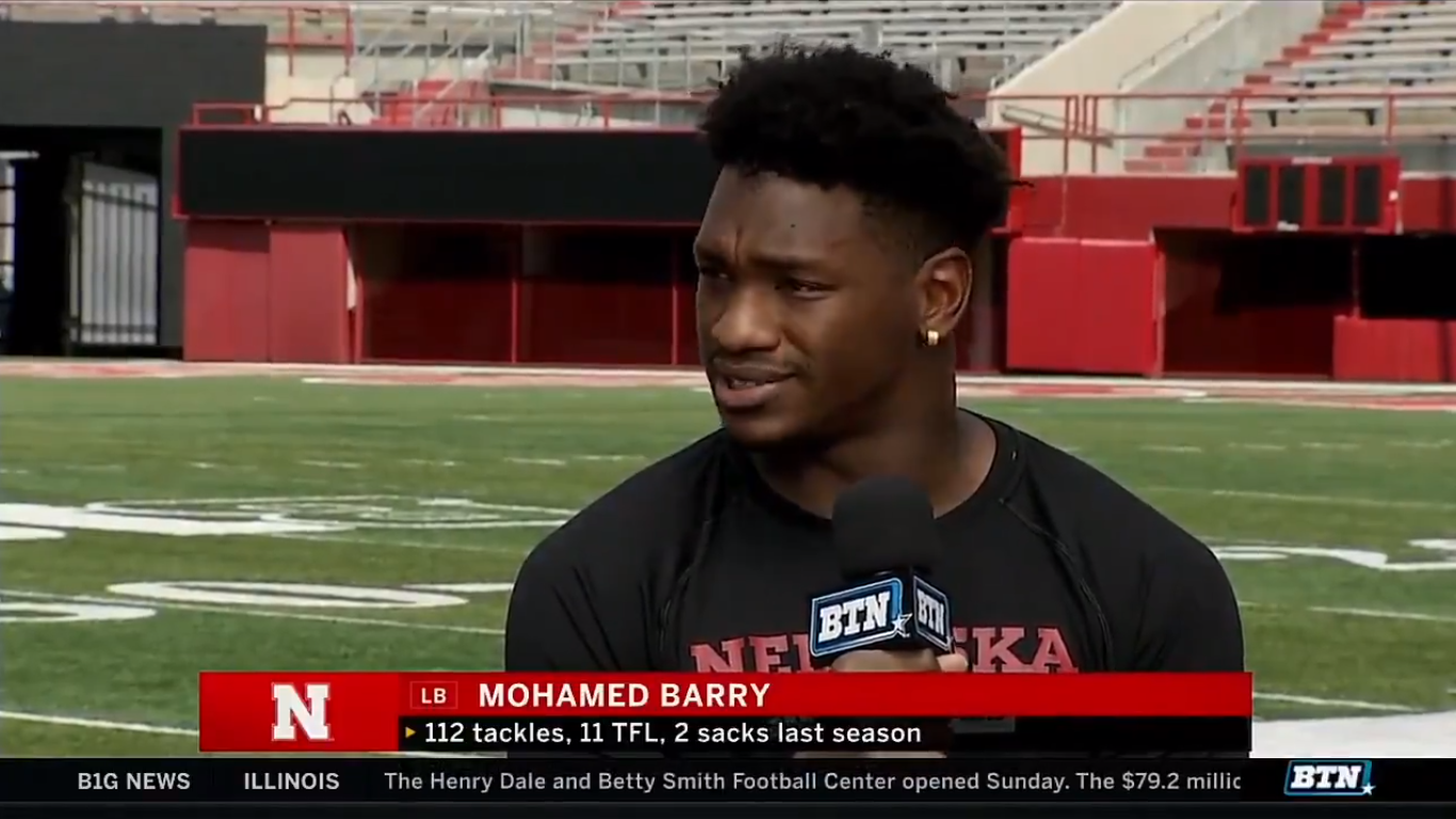 Mohamed Barry comfortable in 'way smarter defense' entering Scott Frost ...