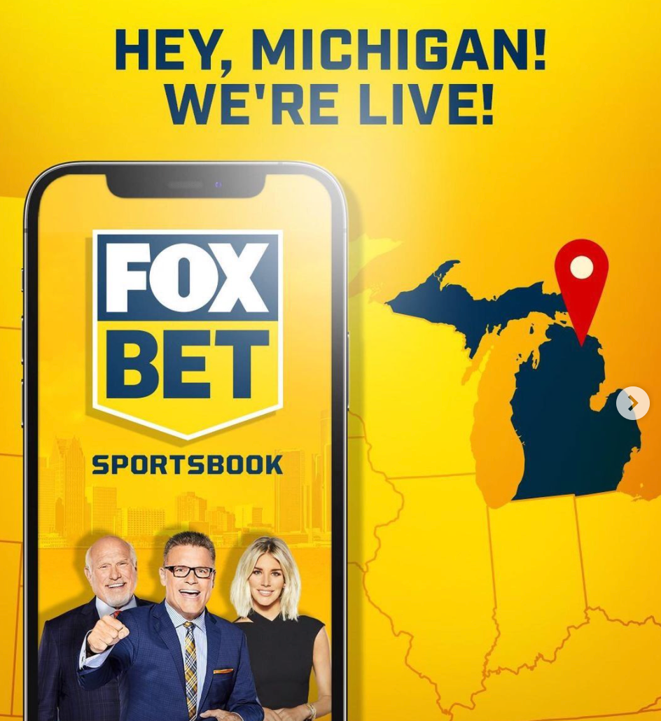 FOX Bet Michigan Sportsbook App Is Live: $50 Bonus Bet