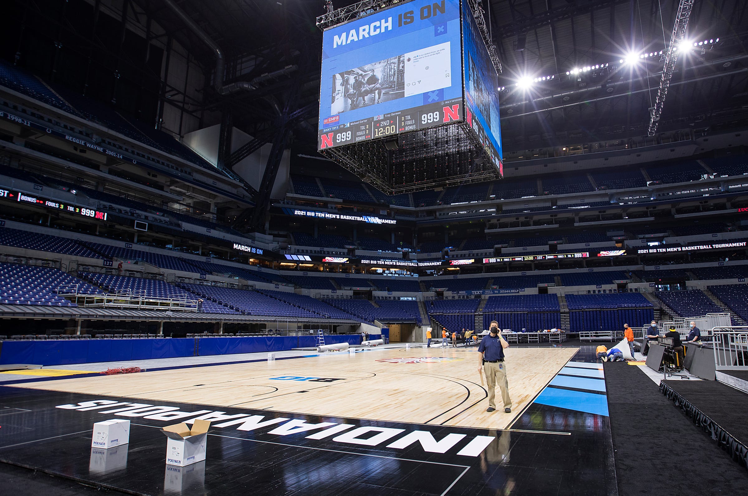 Here's what the B1G Tournament bracket looks like for this week