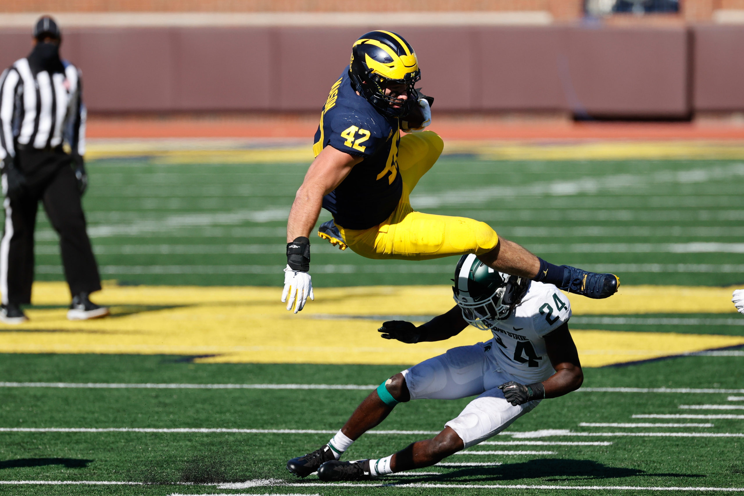 Mel Kiper Jr. believes Chris Evans, Ben Mason capable of landing on NFL ...