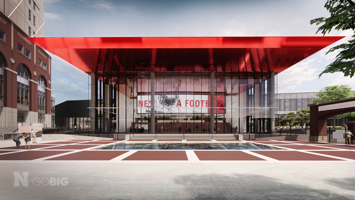 Nebraska releases latest renderings of new football facility