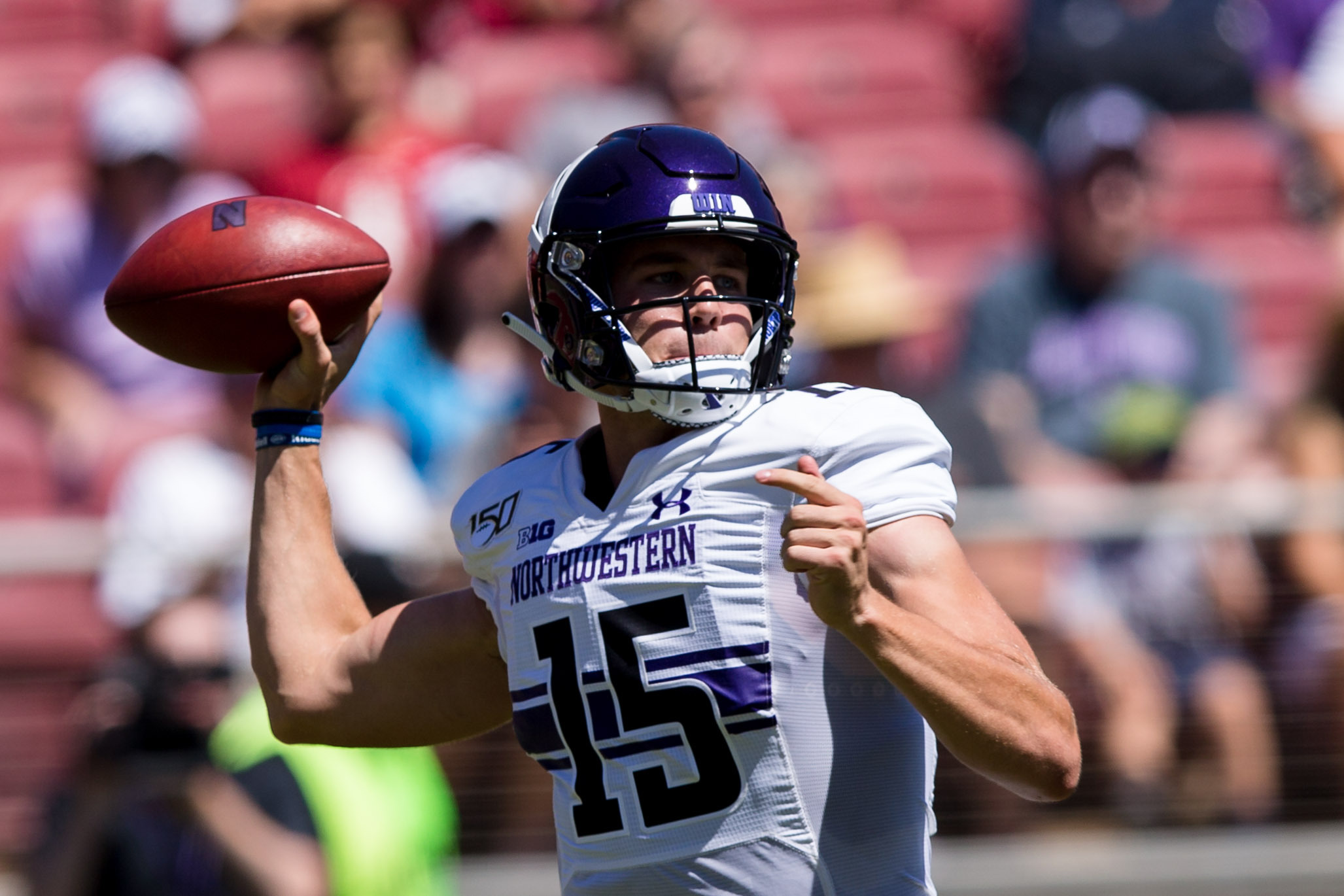 Northwestern starting QB Hunter Johnson talks growth since 2019 season ...