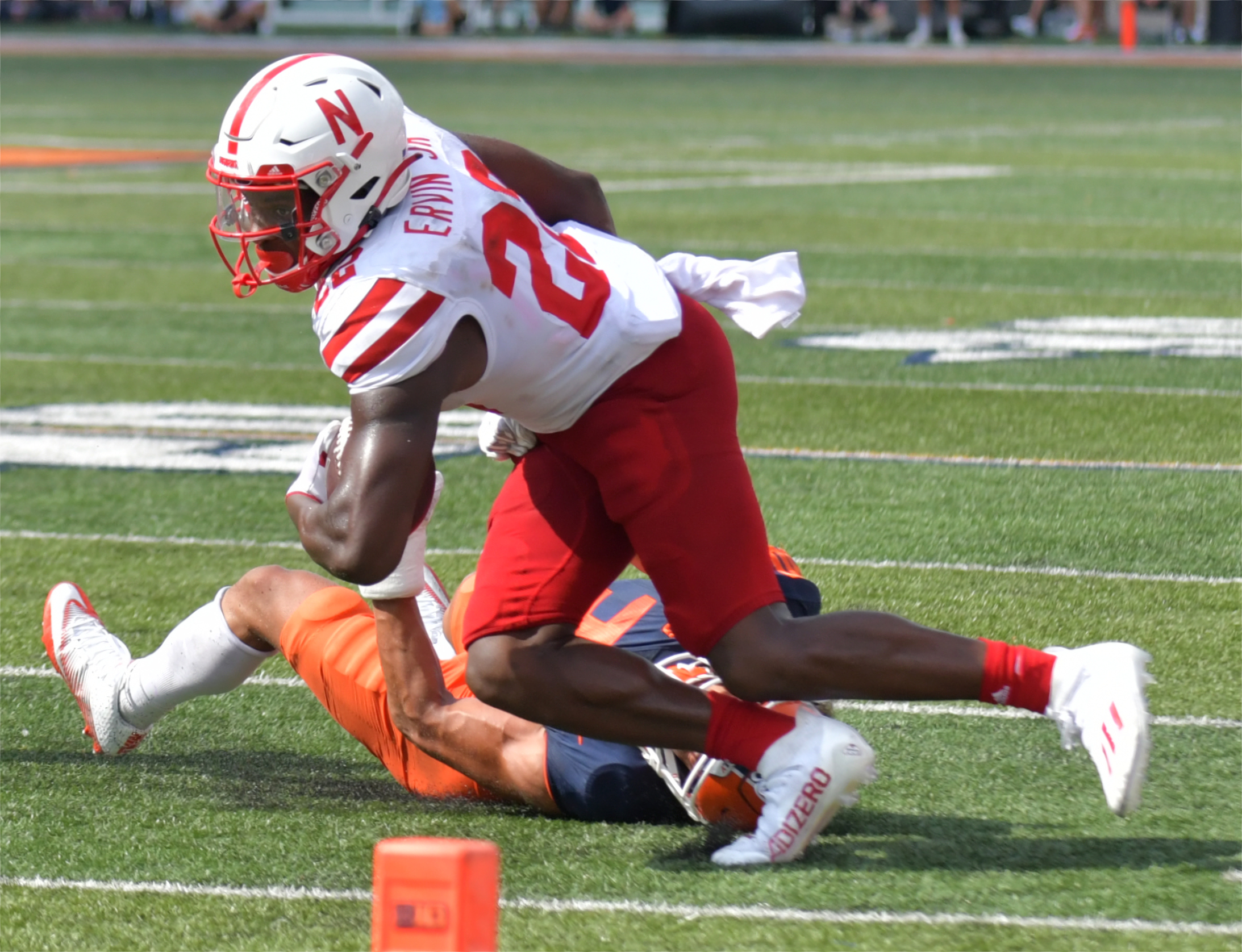 Nebraska football: Finally healthy, Gabe Ervin Jr. relishes recently ...