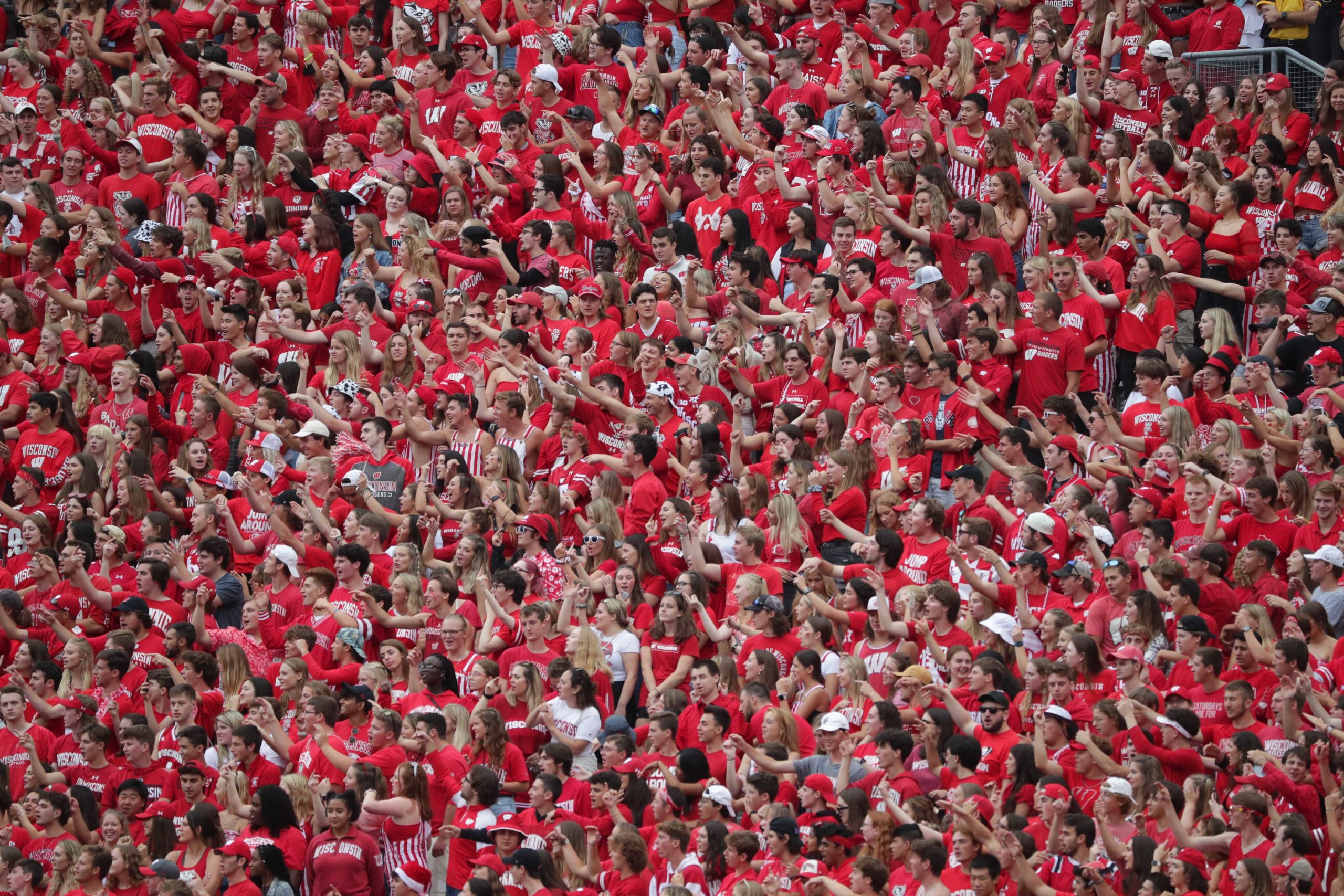 Wisconsin AD says Badgers' student section set record during Penn State ...
