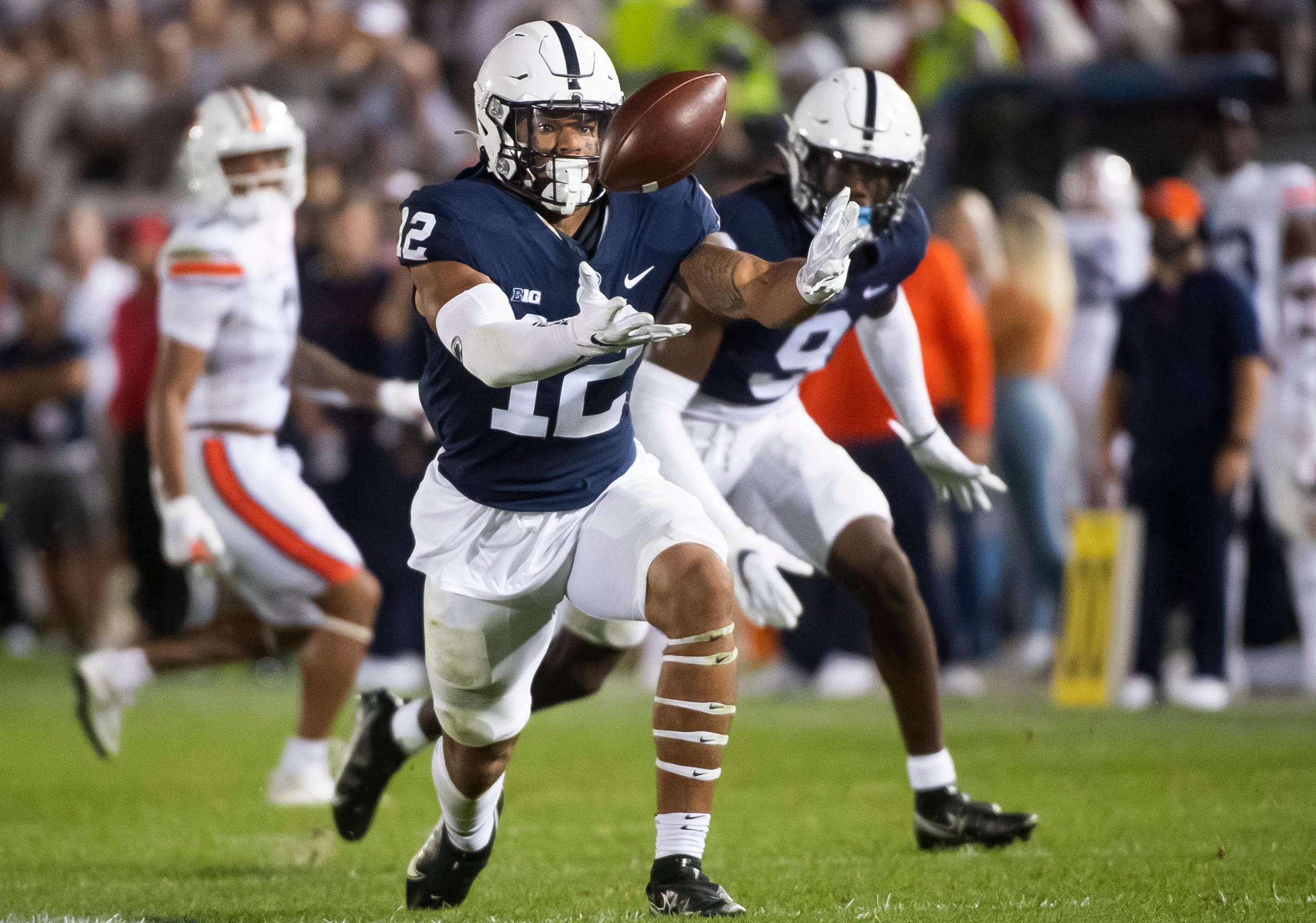 Penn State LB Brandon Smith learned about B1G Defensive Player of the ...