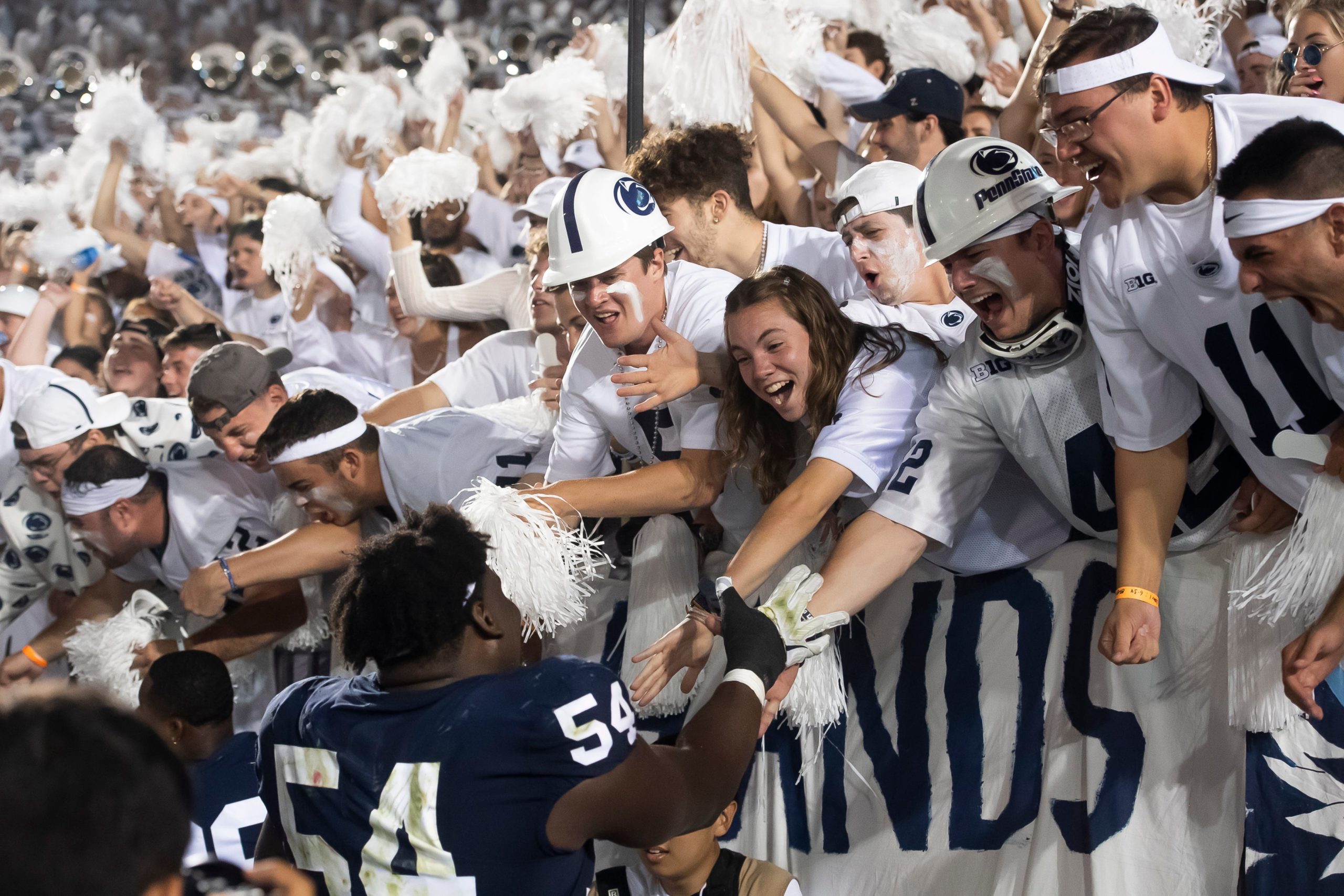 Penn State student section earns recognition for incredible White Out ...