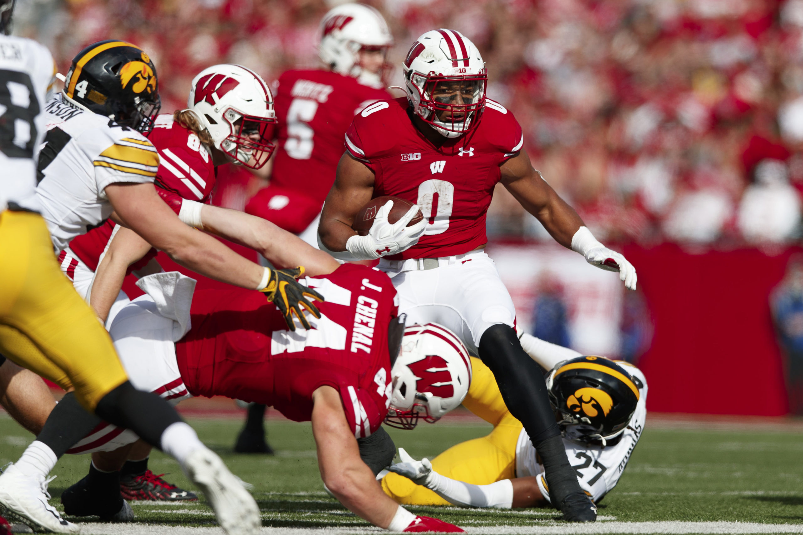 Thanks to its improving offense, Wisconsin is once again the ...