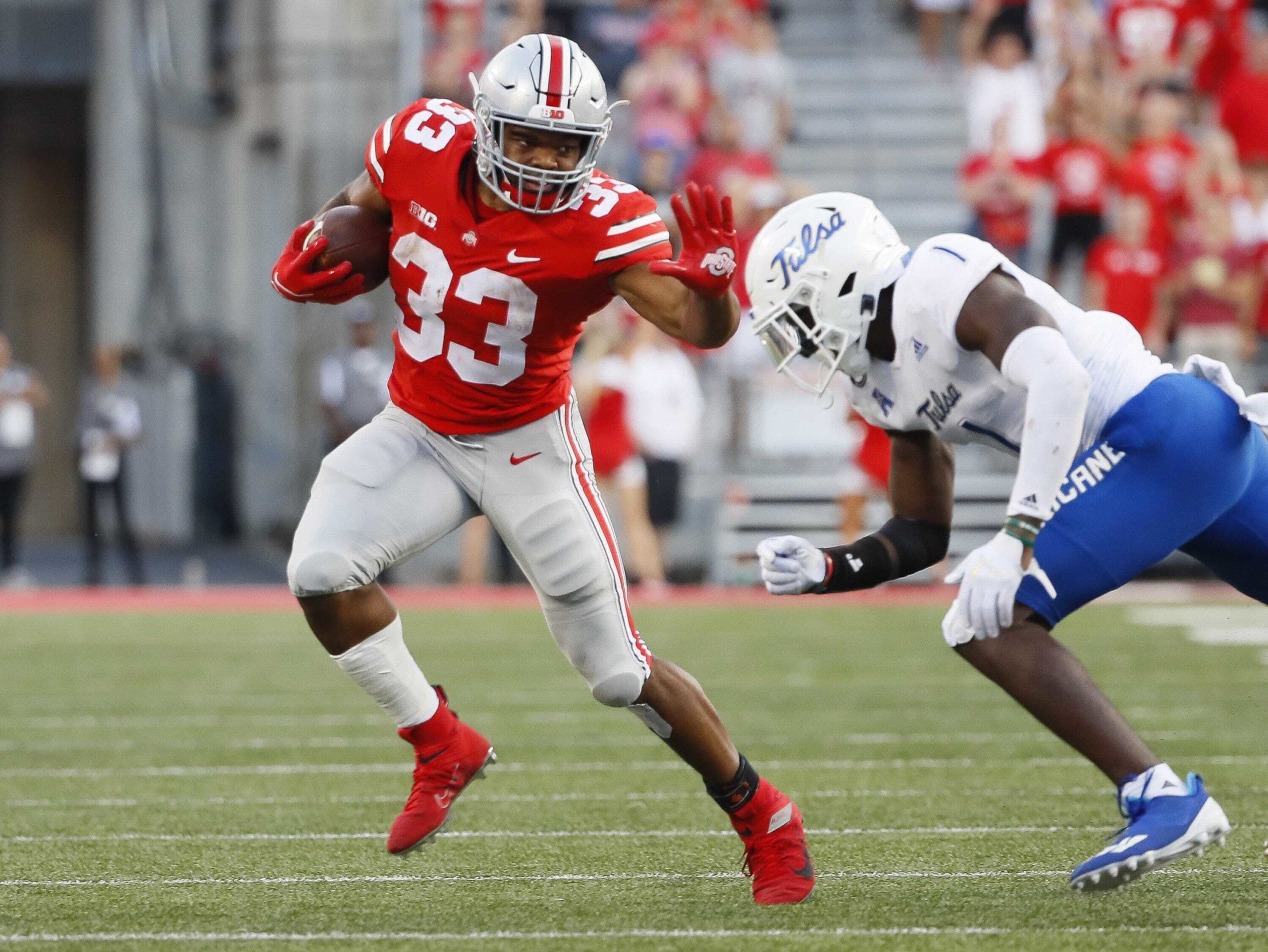 Ryan Day updates status of injured Ohio State RB Master Teague III