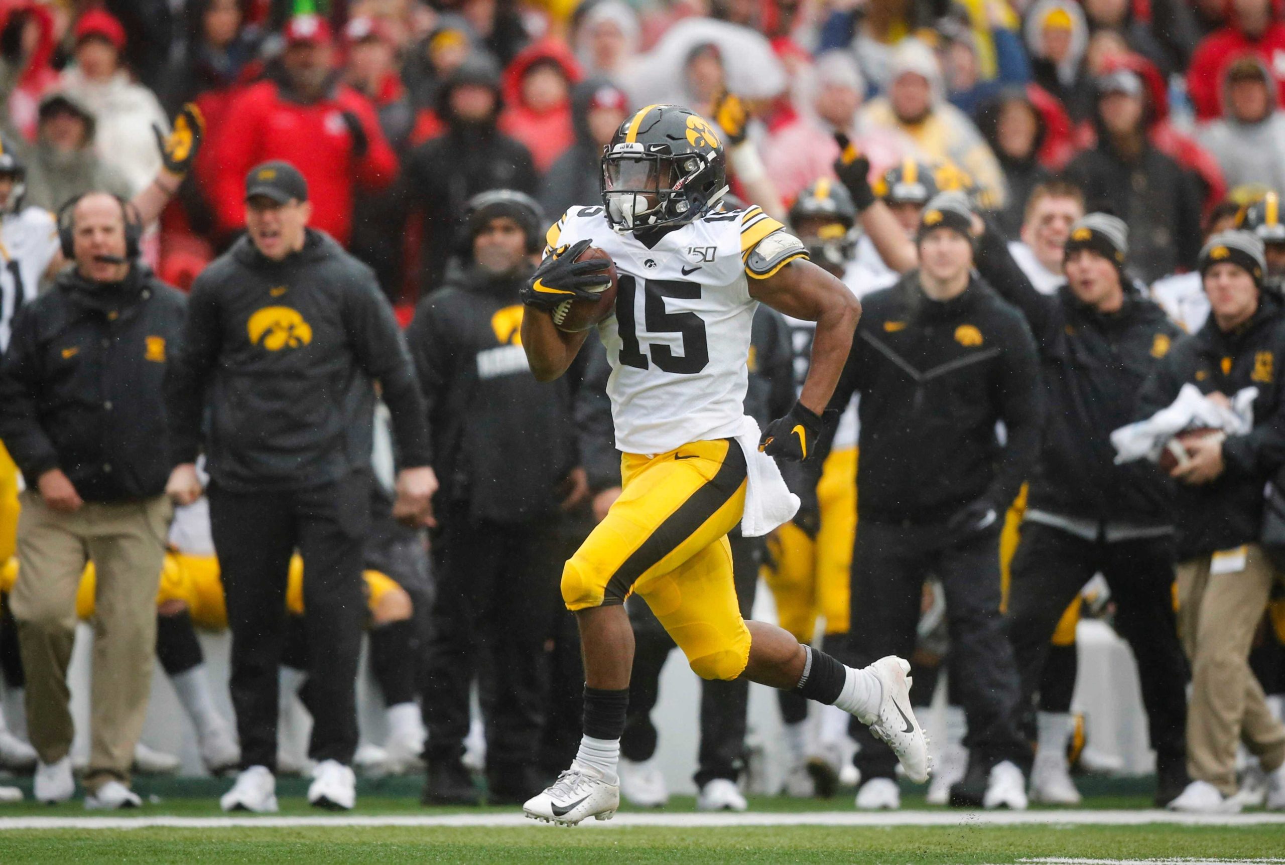 Iowa's Tyler Goodson hits impressive season milestone vs. Nebraska
