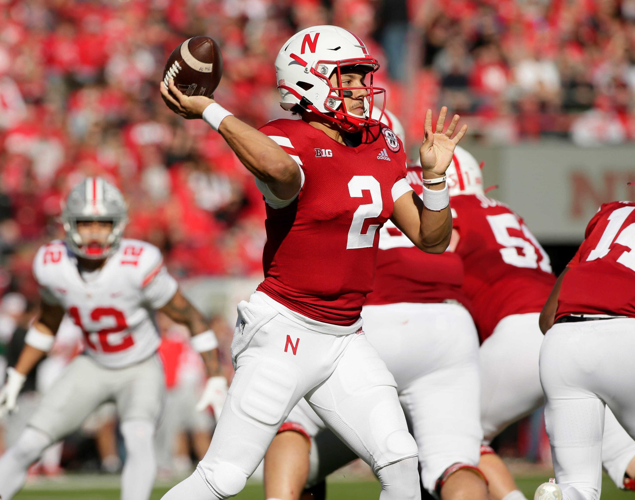 Adrian Martinez opens up on relationship with ex-Nebraska QB coach ...