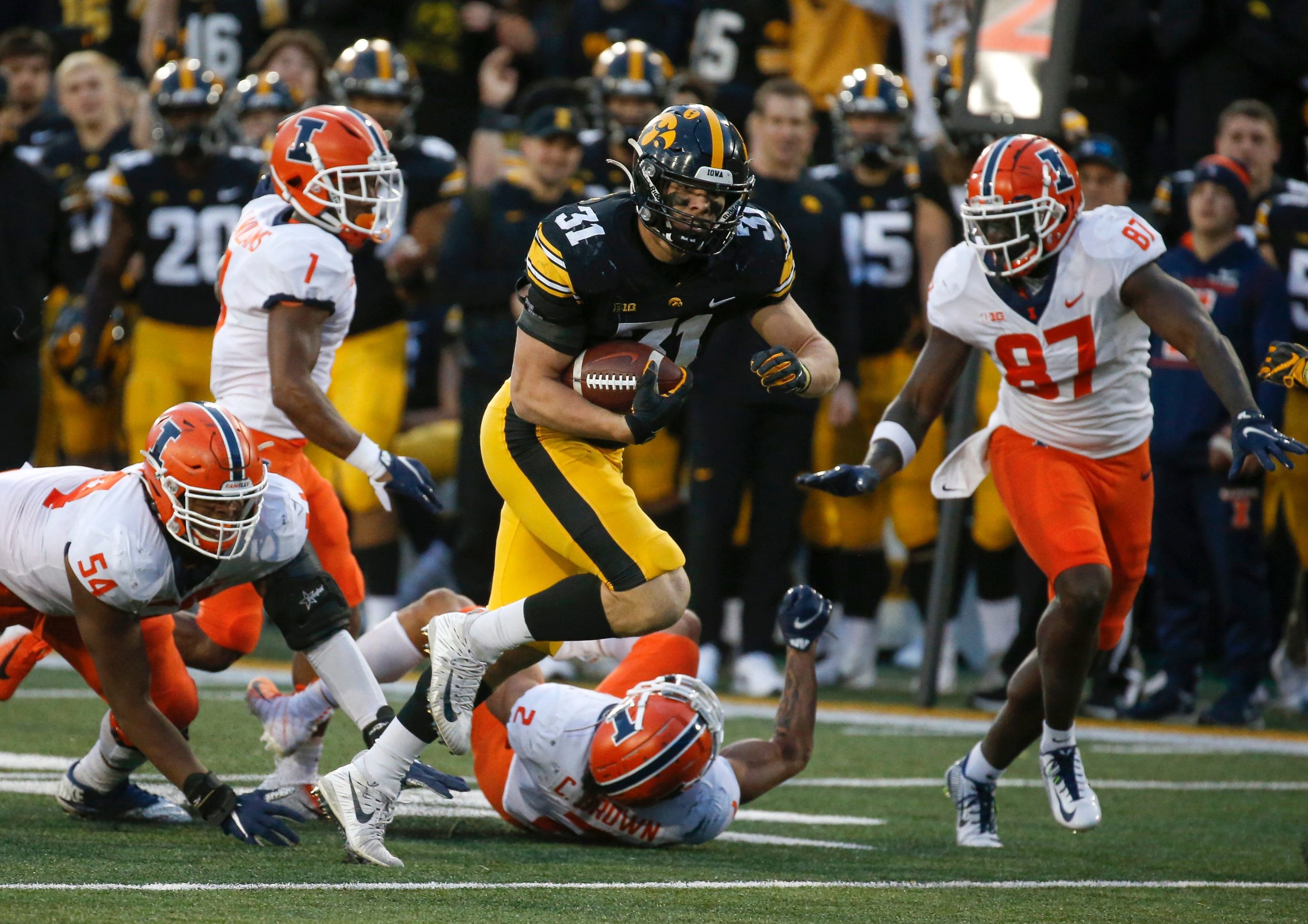 Chris 'The Bear' Fallica explains why he is picking Illinois over Iowa