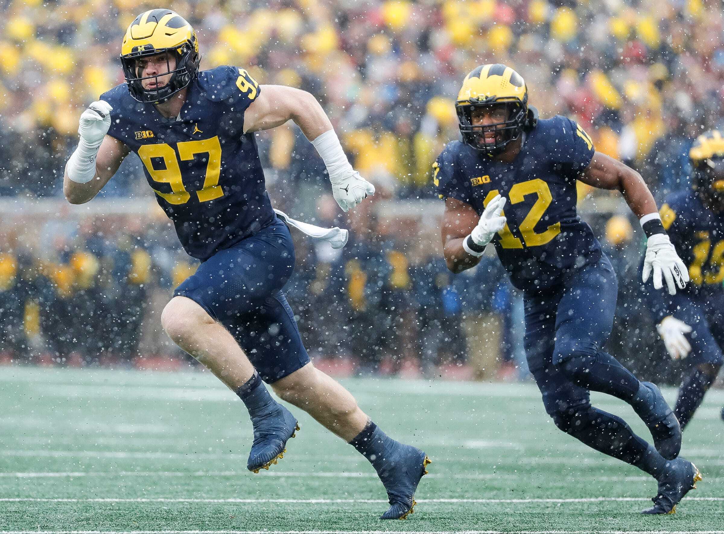 Michigan's Josh Ross says 'page is already turned' to B1G Championship Game