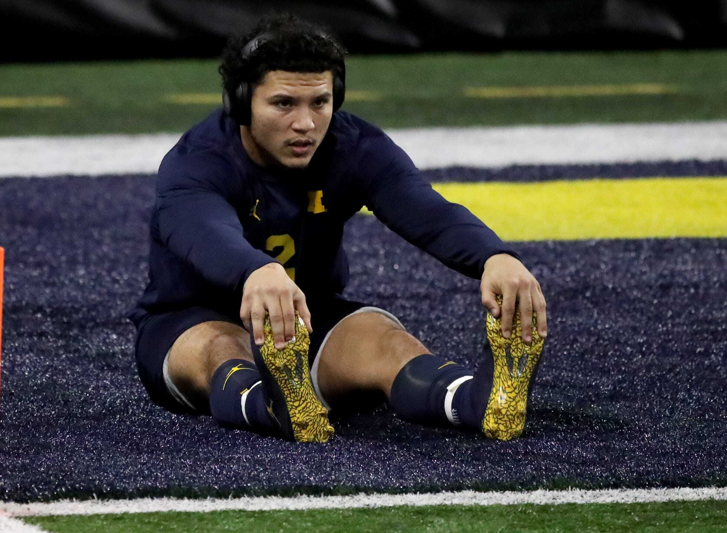 Michigan RB Blake Corum provides update on ankle injury heading into ...