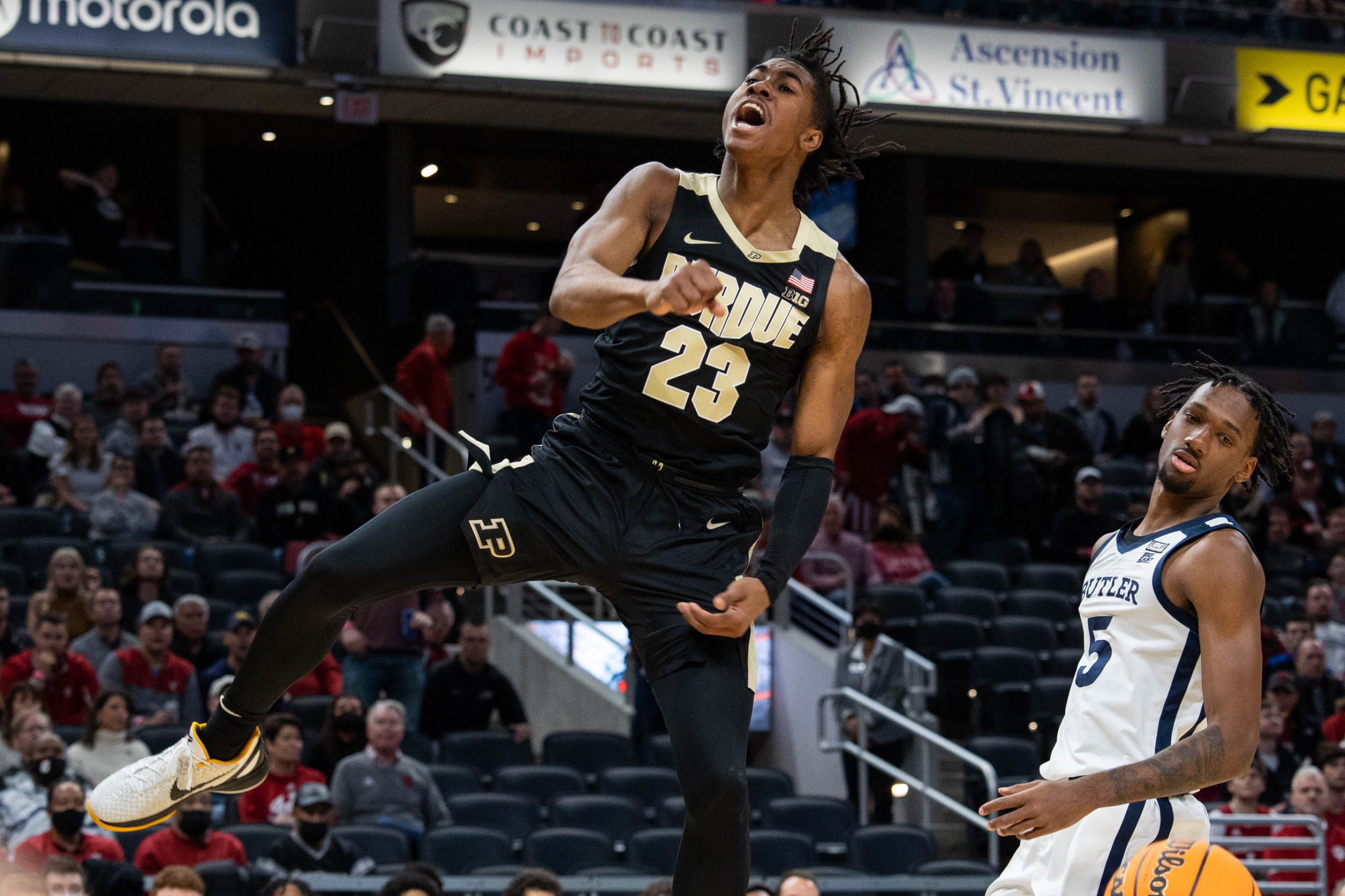 Purdue flexes its muscle in Crossroads Classic blowout of Butler