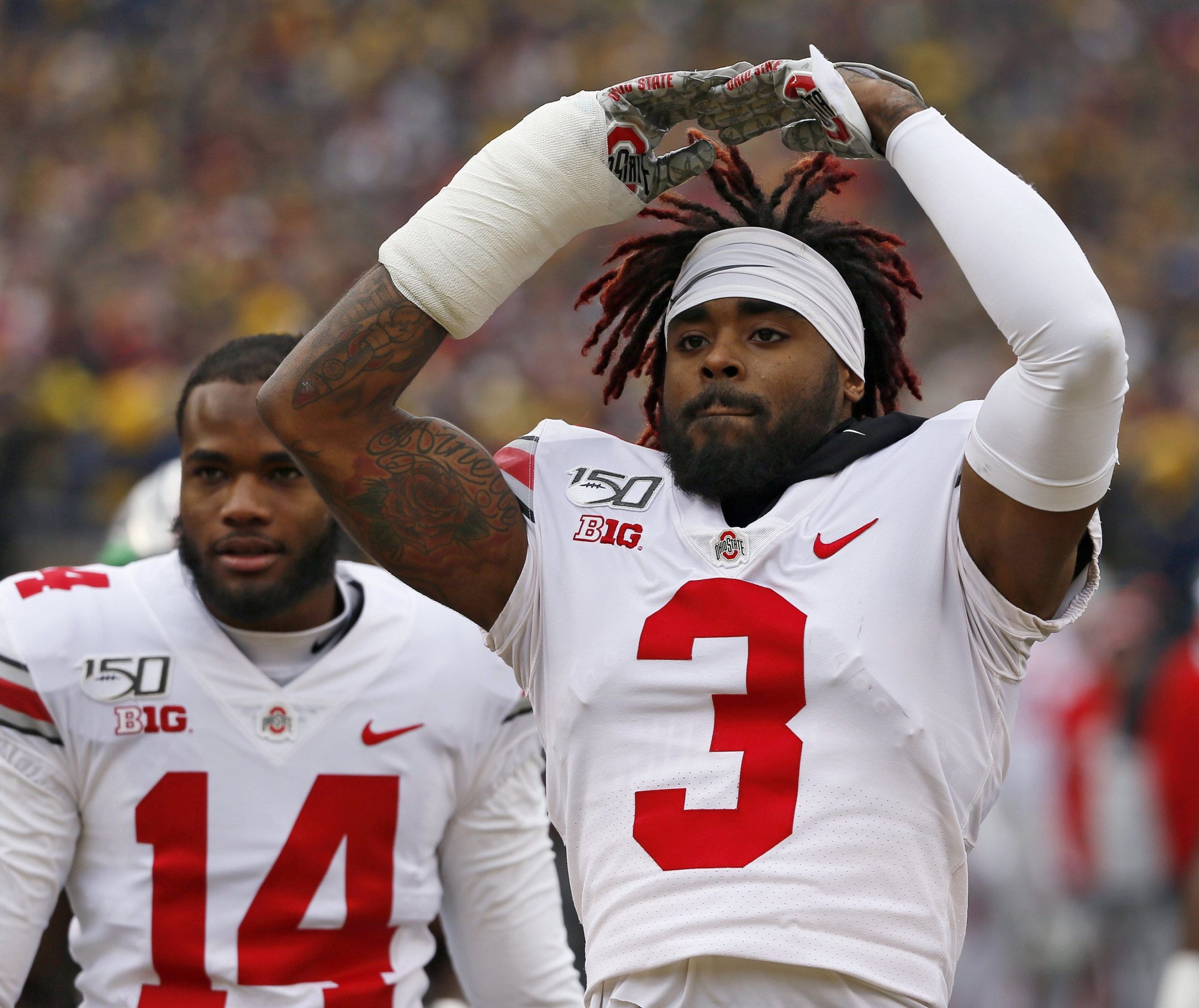 Former Ohio State DB, 1st-round pick arrested for assault with deadly ...