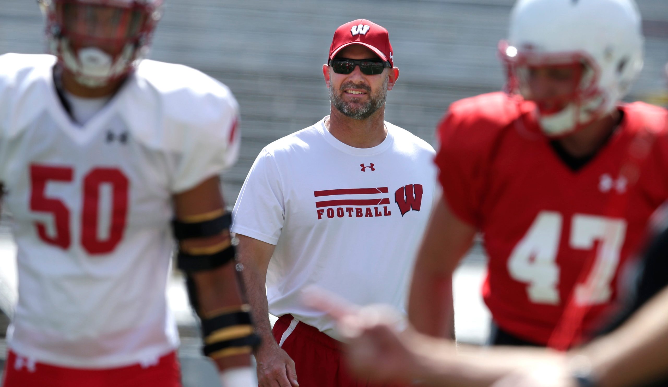 Wisconsin assistant Bob Bostad offers humorous take on if defensive ...