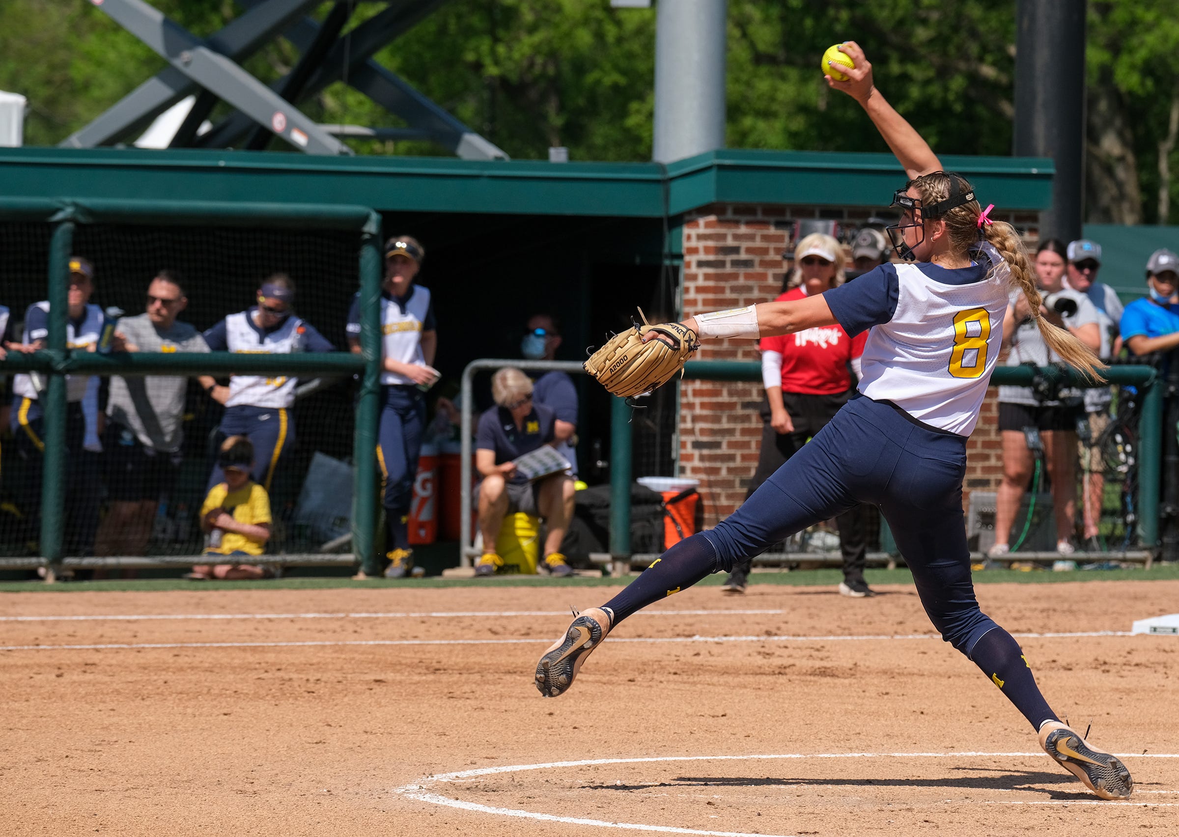 Alex Storako, Michigan softball ace, reveals transfer destination