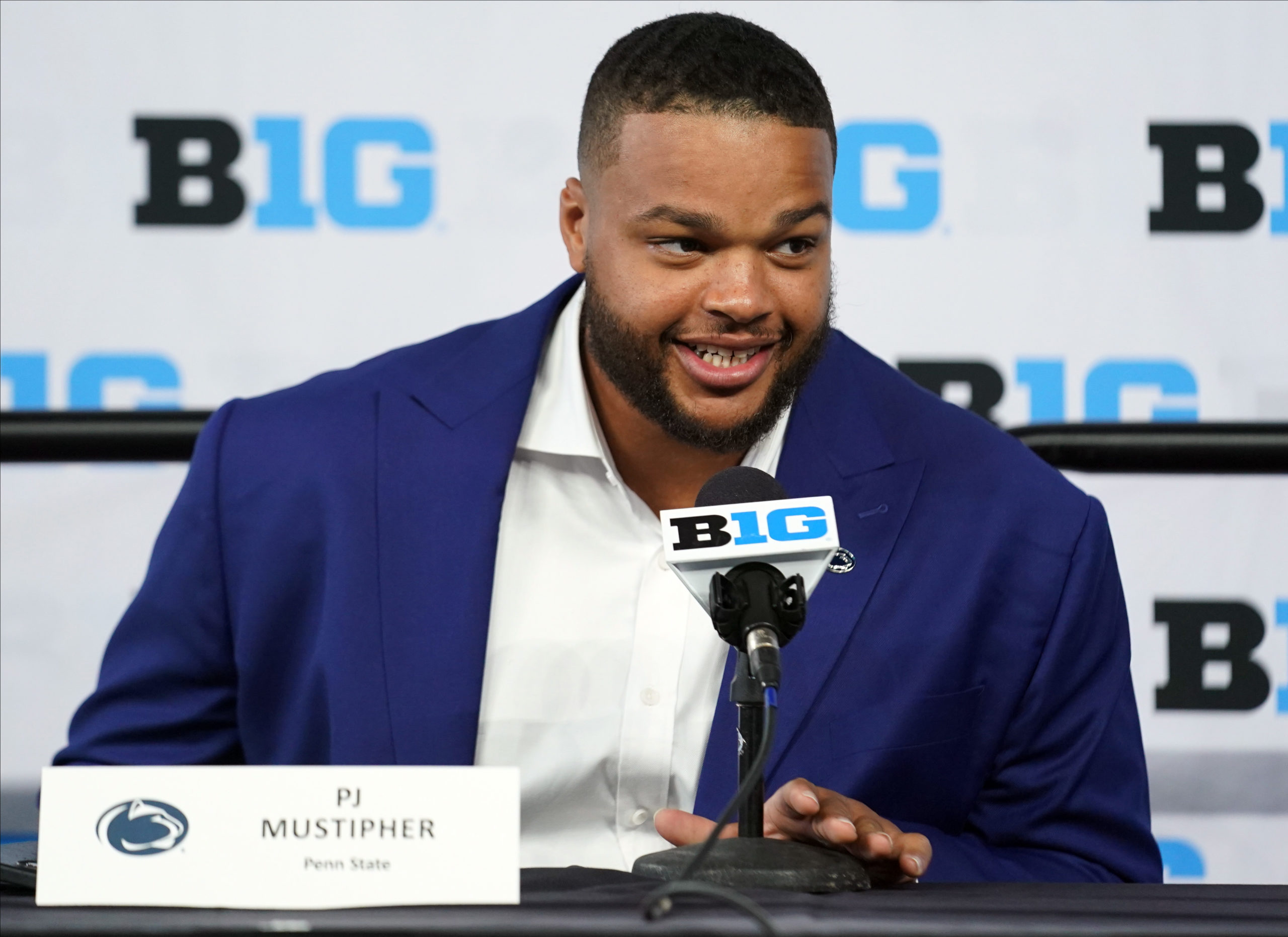 Penn State DT PJ Mustipher ready to finish what's on his plate this season