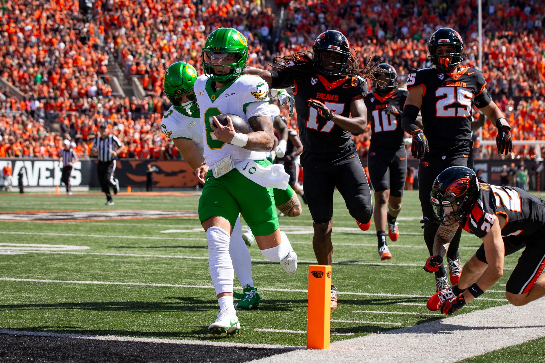 3 takeaways from Oregon's 'get right' win over Oregon State