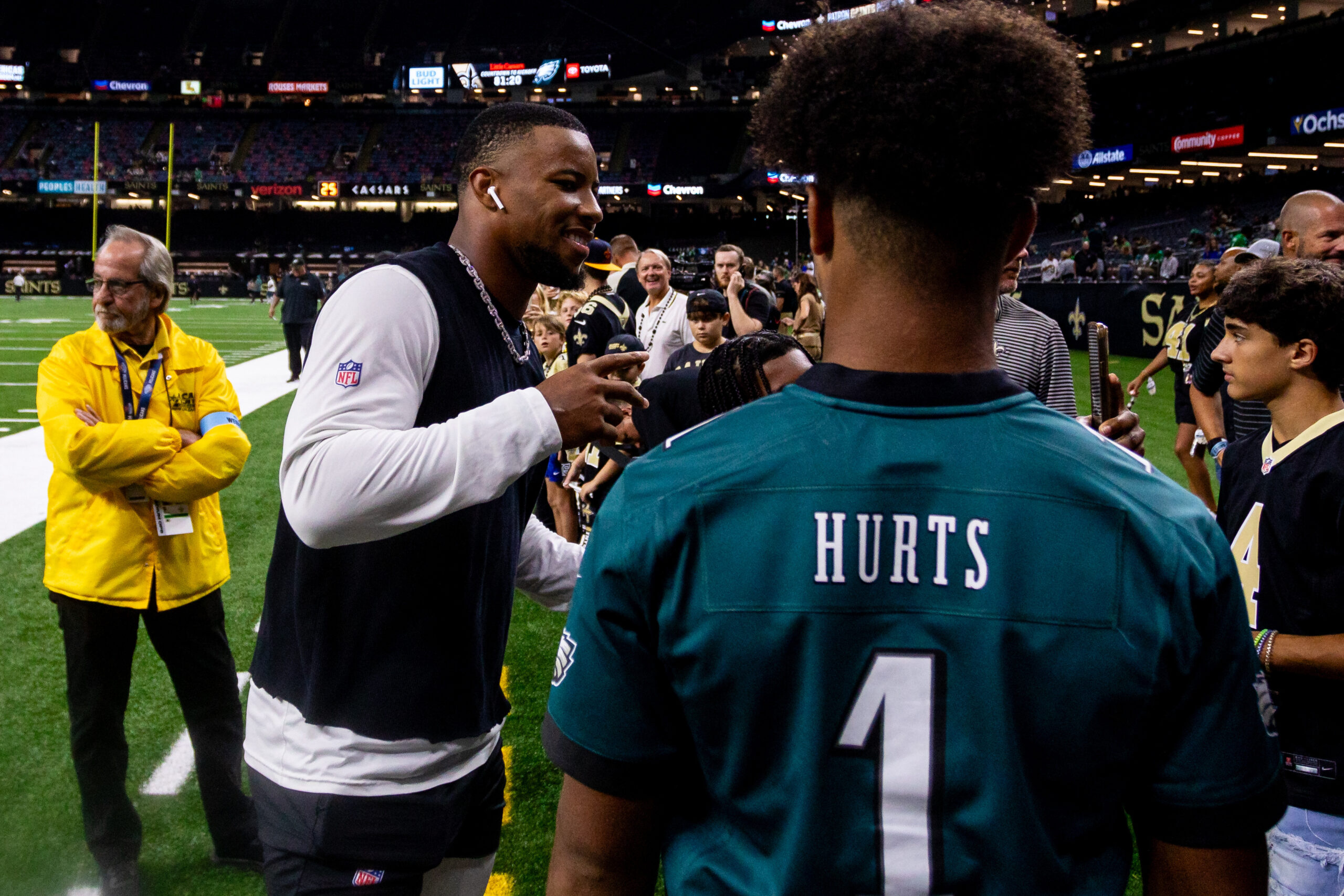 Saquon Barkley caps huge 2nd half with game-winning TD for Philadelphia Eagles