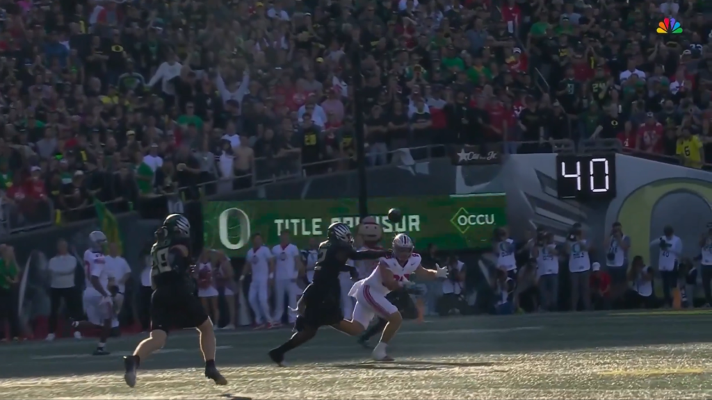 Controversy in Eugene? Ohio State scores on opening drive after ...