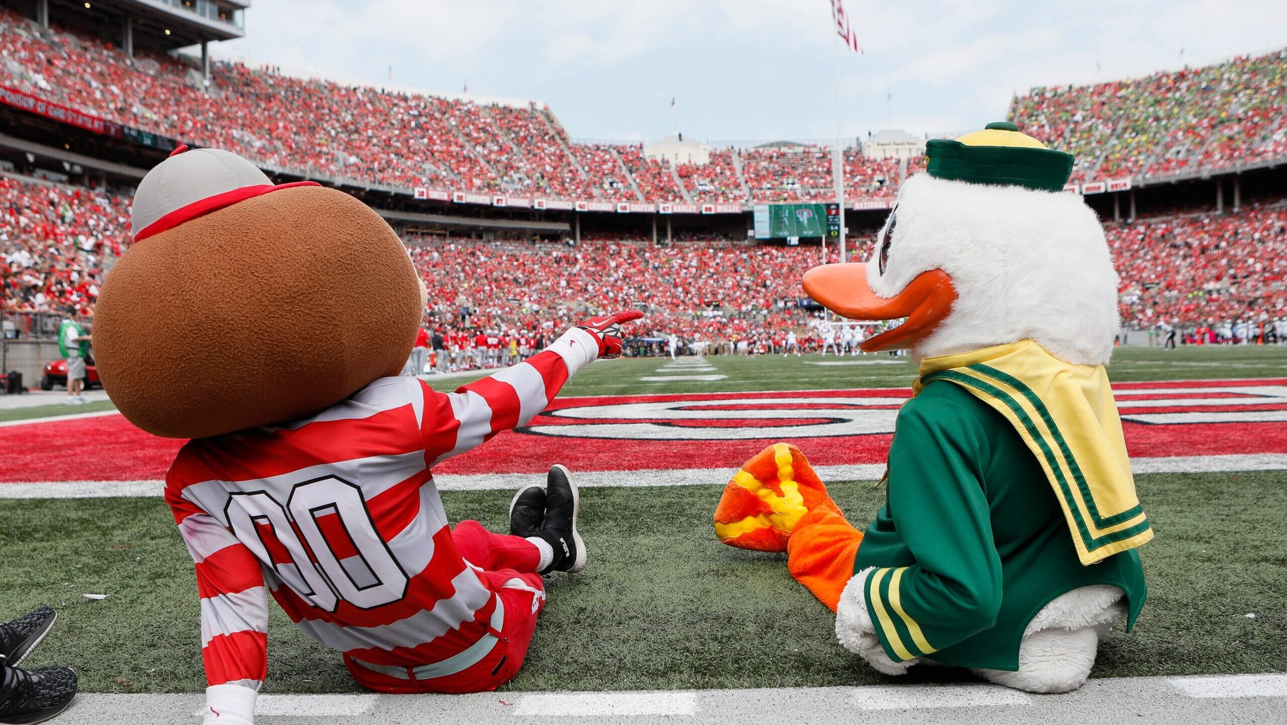 Big Ten's Costumed Mascots Brutus and Duck Top Ranked by ESPN - BVM Sports