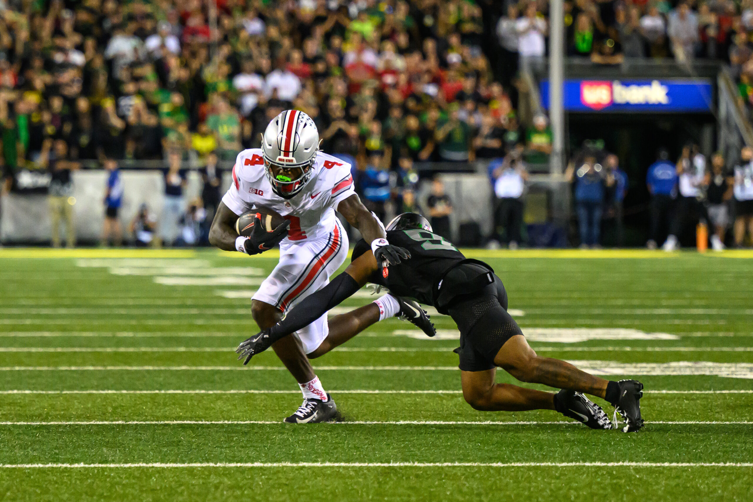 Jeremiah Smith cautions Oregon about playing man defense: 'We're going ...