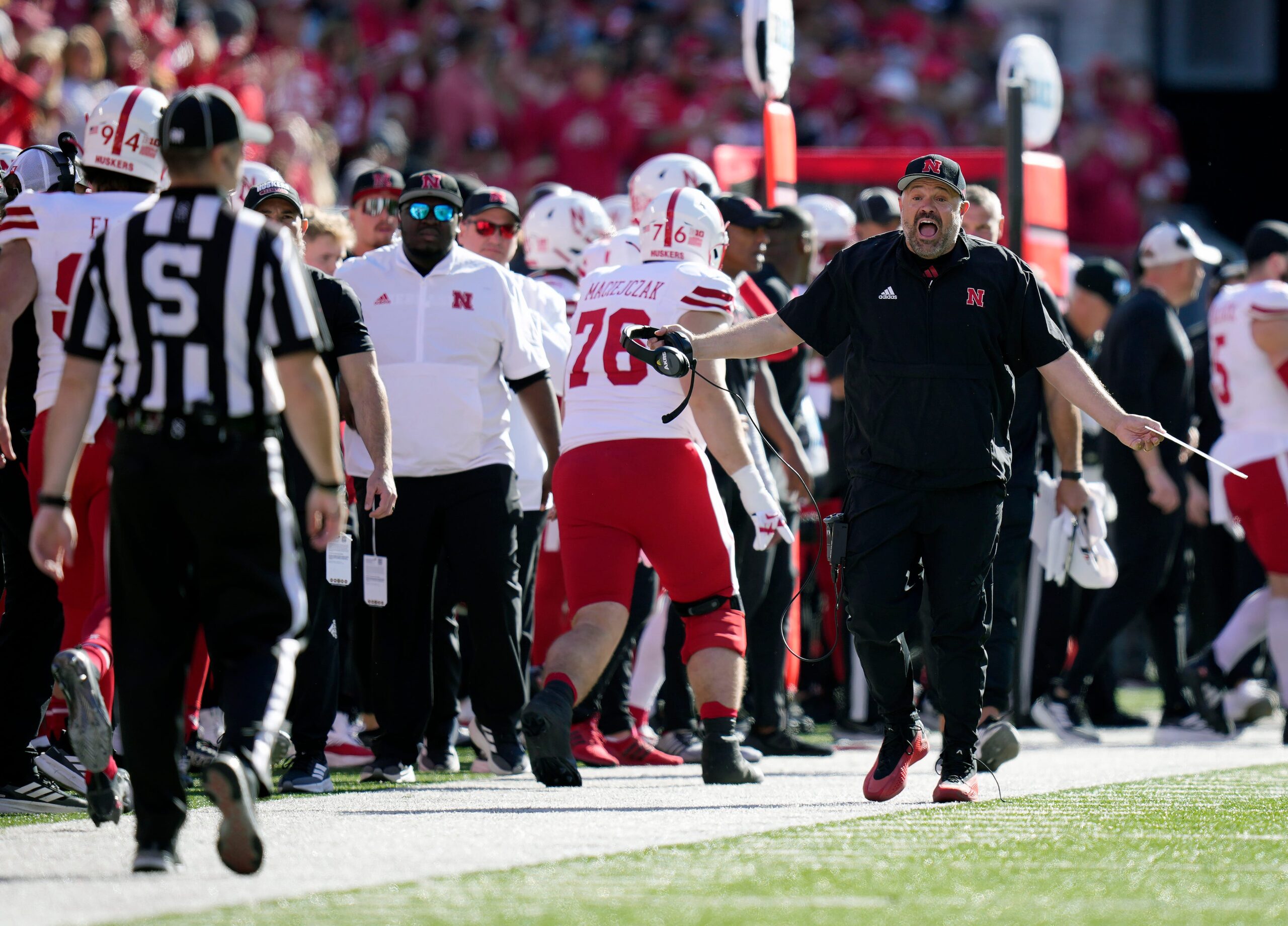 Big Ten issues statement on major officiating error from Nebraska's ...