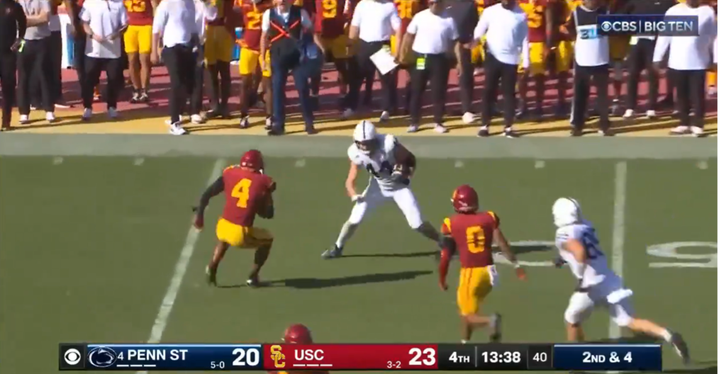 Tyler Warren delivers record-breaking performance in Penn State's game ...