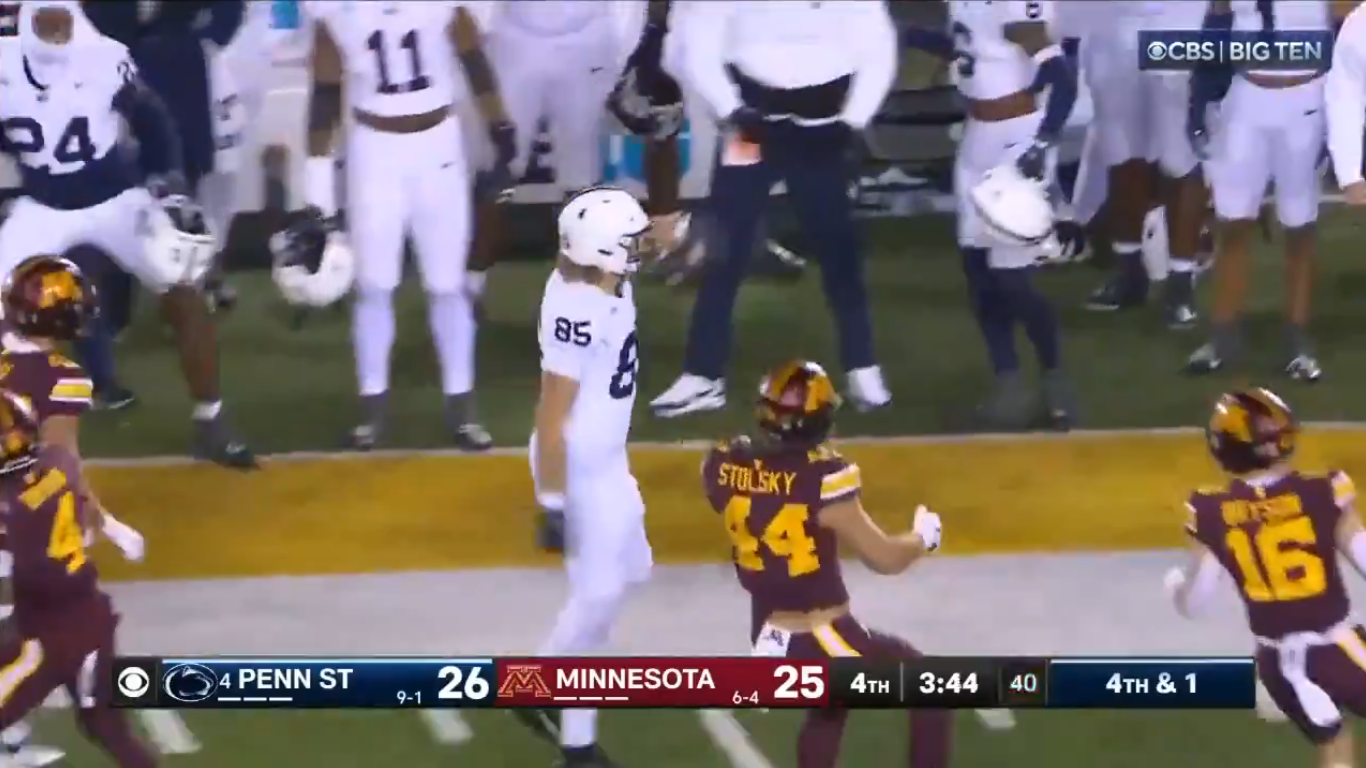 Penn State dials up fake punt, gutsy 4th-down calls to escape Minnesota