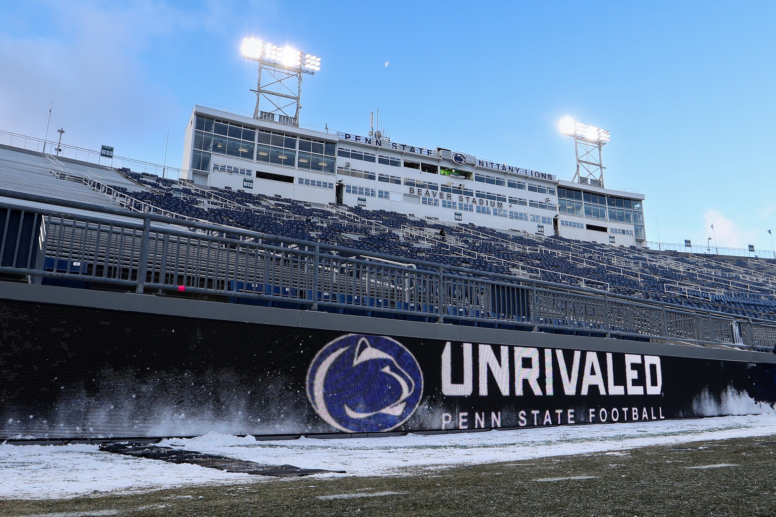 Penn State's Beaver Stadium press box demolished ahead of massive ...