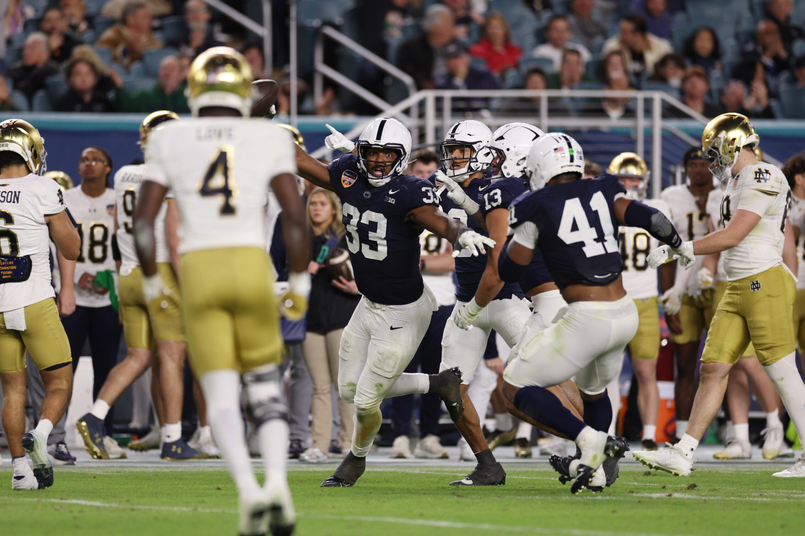 Dani Dennis-Sutton announces return to Penn State 2025