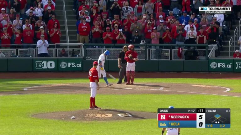Nebraska wins Big Ten Baseball Tournament, secures NCAA Tournament bid