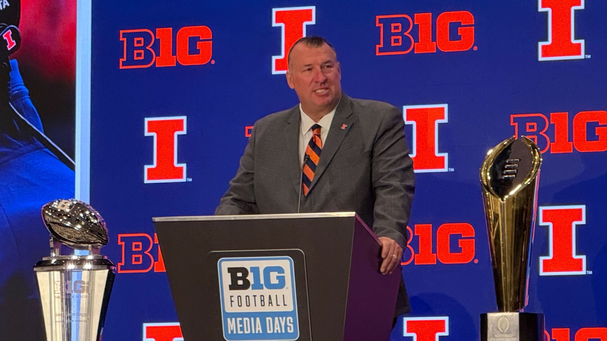 Bret Bielema drops expletive while reacting to new world of college ...