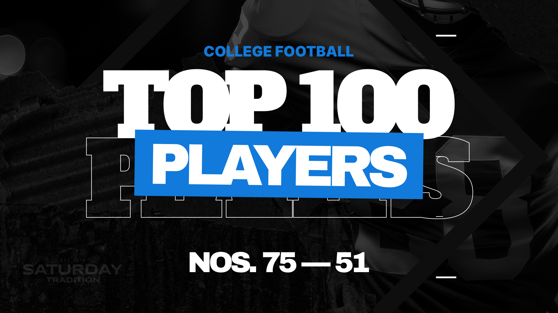 Top 100: Ranking the best college football players in 2025 (Nos. 75-51)