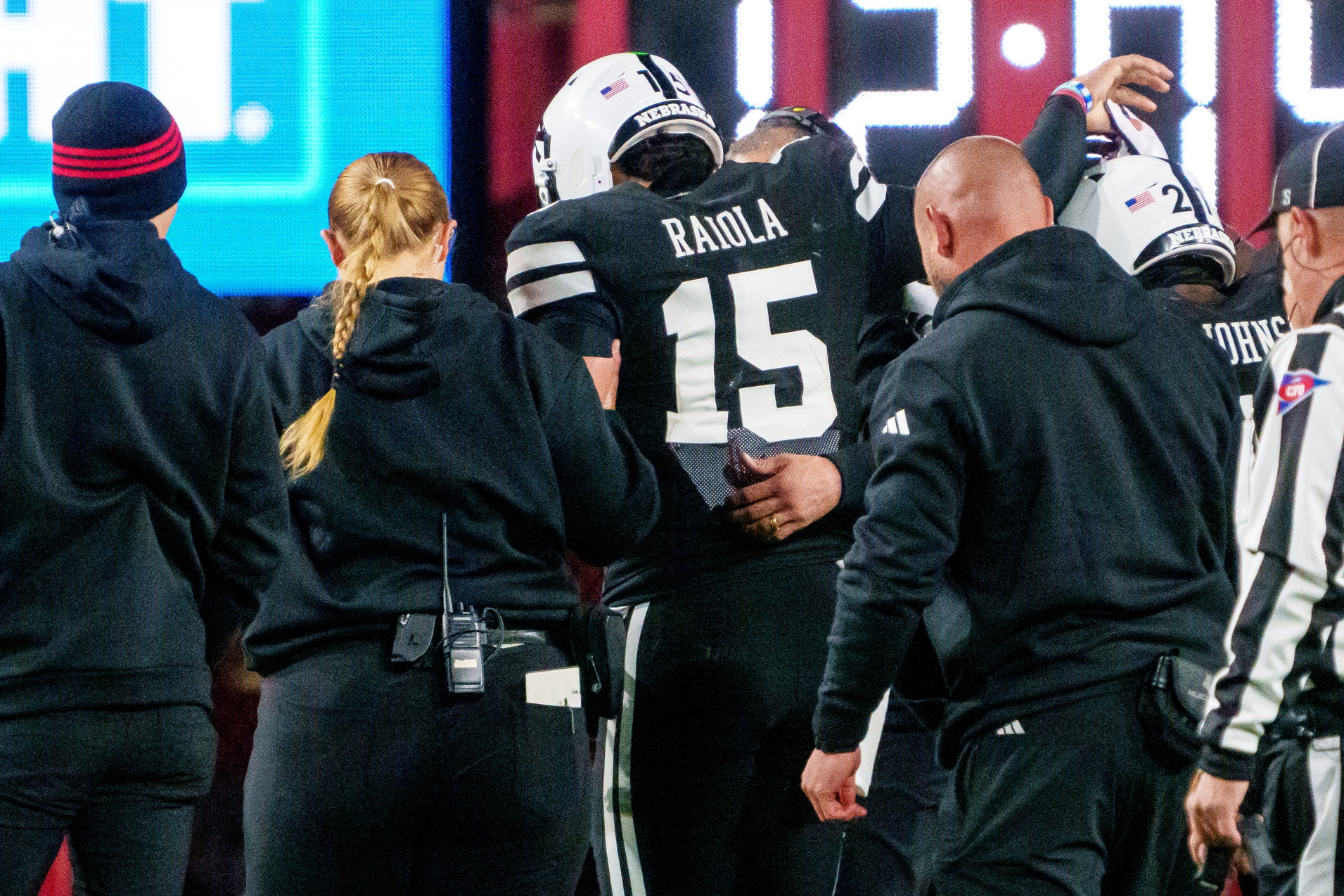 Dylan Raiola's receives injury update after Nebraska's loss to USC, per ...