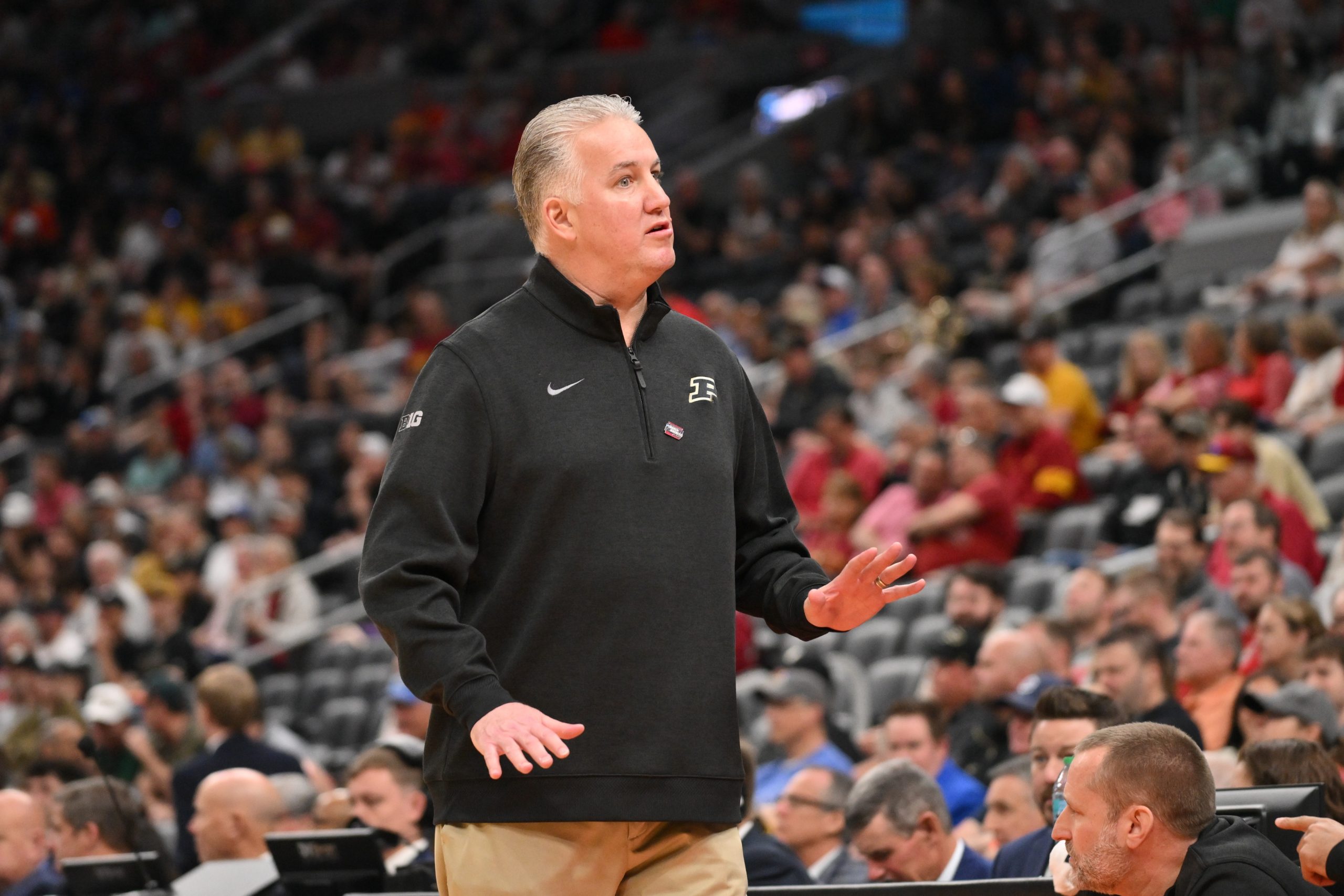 Matt Painter updates status of C.J. Cox after Purdue guard exits with ...