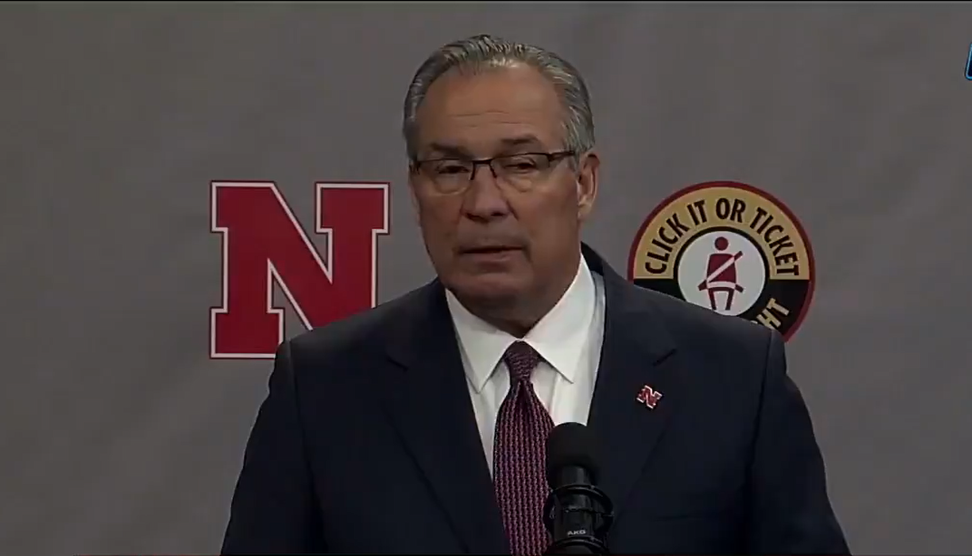 WATCH: Nebraska AD Bill Moos addresses media after firing Mike Riley