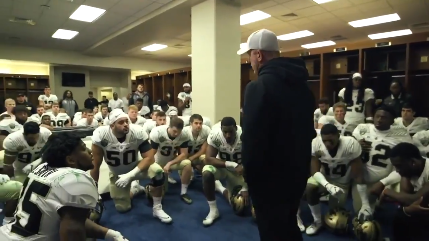 WATCH: Jeff Brohm praises Purdue fans during final locker room speech ...