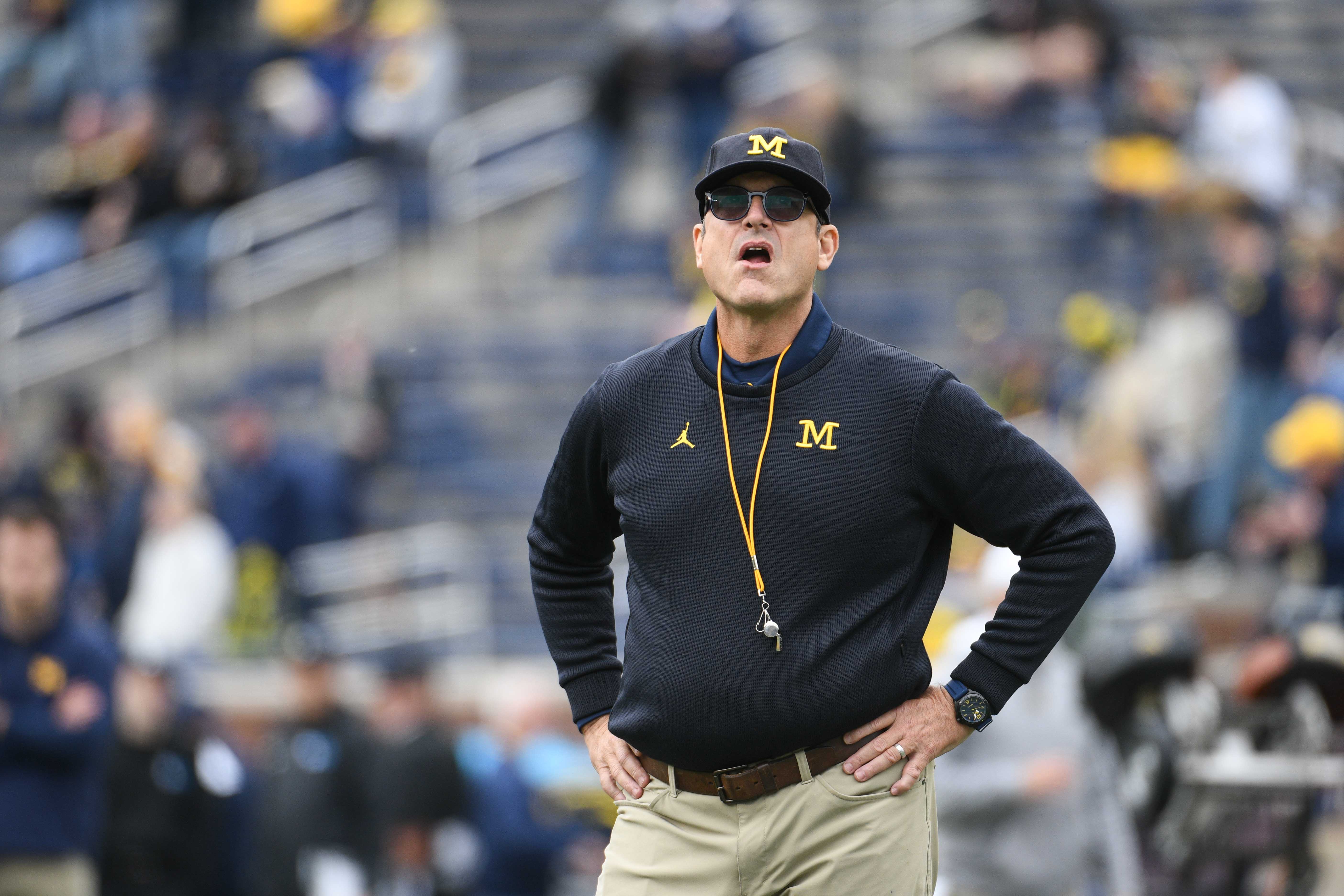 Michigan s Jim Harbaugh I Believe There Is Progress Being Made 