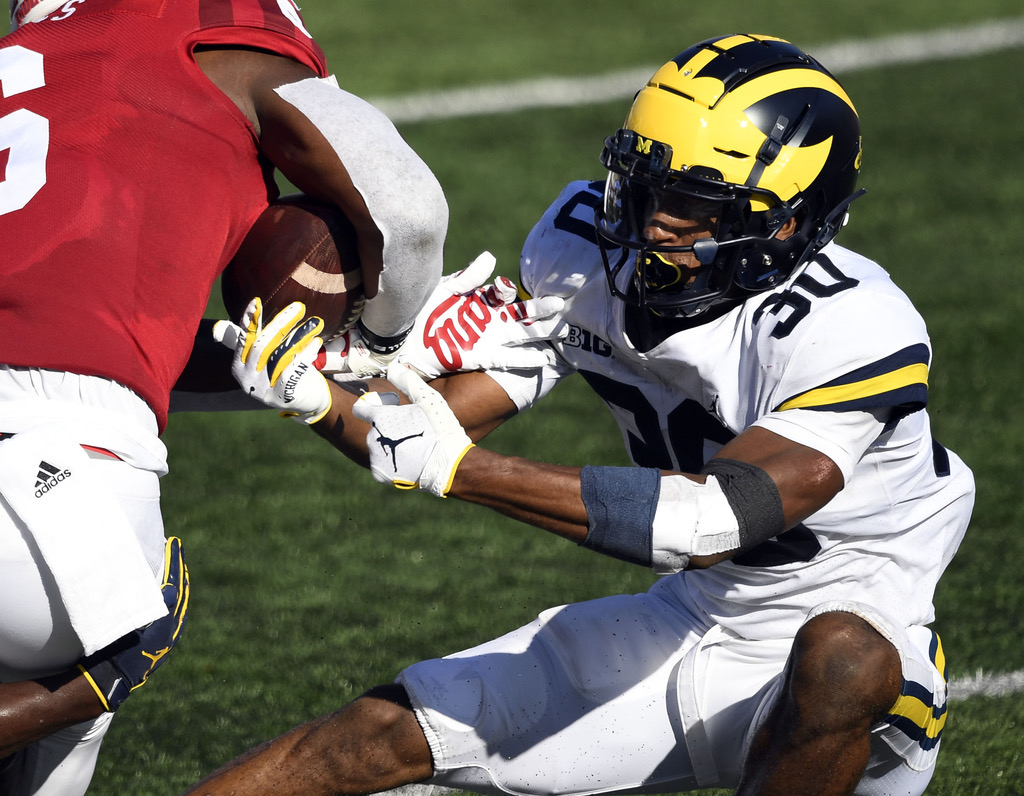 Michigan DB Dax Hill says team struggling to translate success at ...